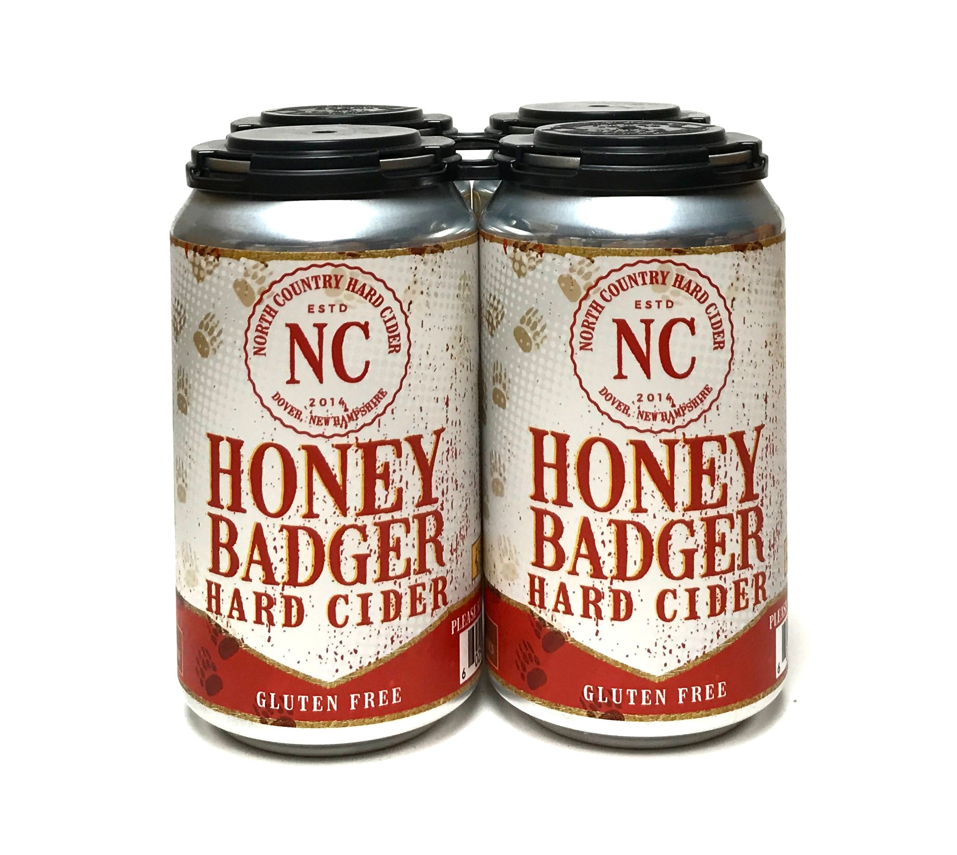 North Country Honey Badger Hard Cider 12oz Can 4-Pack – Fiske & Main