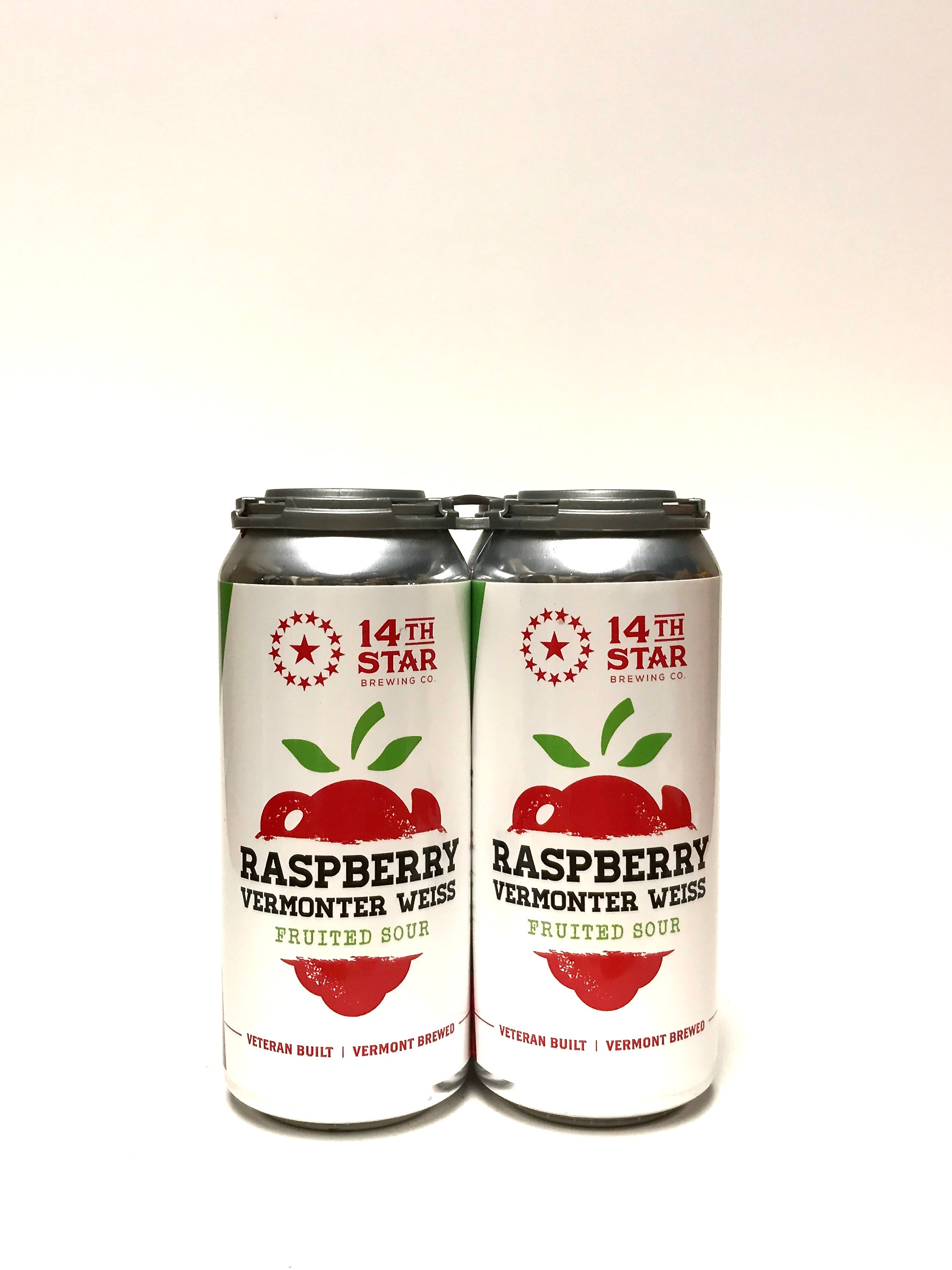 14 Star Raspberry Vermonter Weiss 16oz Can 4-Pack – Fiske & Main